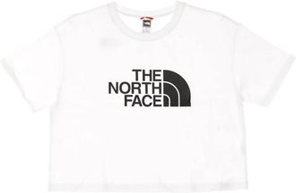 The North Face Cropped Easy Tee Kurzarm - - Sport - Damen - Wei&szlig; - M
