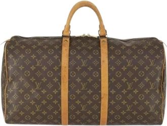 Louis Vuitton unisex, Pre-owned, Brun, Taille: ONE Size Sac Week-end en Toile Pre-owned