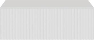 Selsey Nachttisch Beistellschrank Beistelltisch Nachtschrank H&auml;ngend Mit Schublade Wei&szlig; Veldio