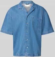 Armedangels Oversized Jeanshemd aus Baumwoll-Lyocell-Mix