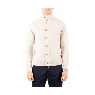 Gran Sasso Homme, Pulls, Beige, Taille: M Cardigans