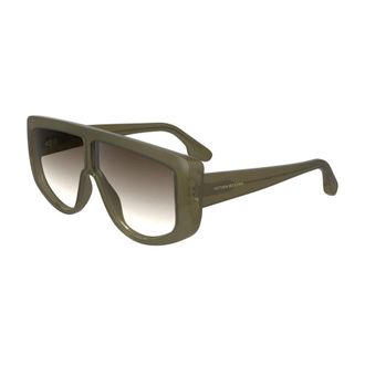 Victoria Beckham Femme, Accessoires, Vert, Taille: ONE Size Vb664S Injected Lunettes de soleil