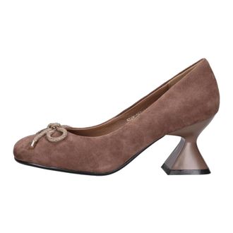 Emanuelle Vee Femme, Chaussures, Brun, Taille: 37 EU &Agrave; talon Marron