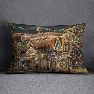 Le jardin du Lin Kissenhüllen, Cotton, Mehrfarbig, 45x45