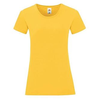 Fruit Of The Loom Fruit of The Loom T-shirt pour homme, Jaune tournesol, 3XL