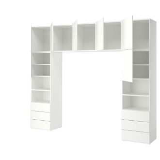 IKEA PLATSA Kleiderschrank m 7 T&uuml;ren+6Schubl