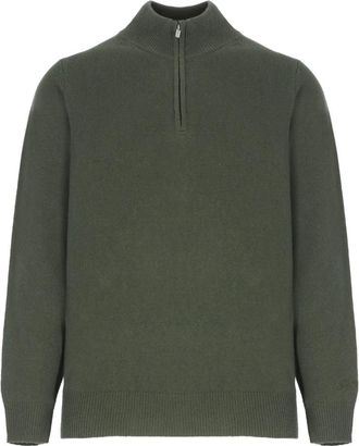 Saint Barth Homme, Pulls, Vert, Taille: XL Jermyn Zip-Up Sweater