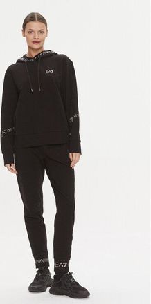 Emporio Armani Jogginganzug 8NTV52 TJTXZ 0200 Schwarz Regular Fit