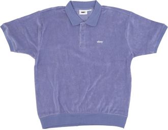 Obey Homme, Tops, Bleu, Taille: M Polo Chemises