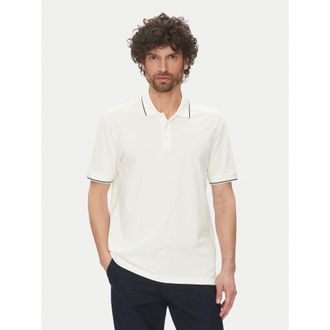 A|X Armani Exchange Poloshirt XM000489 AF13026 U0009 Wei&szlig; Regular Fit