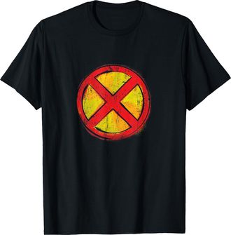 MARVEL X-Men Logo Spray Paint T-Shirt