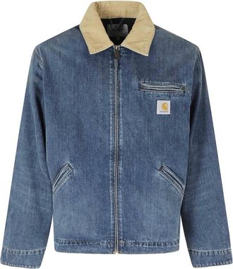 Carhartt Work in Progress Homme, Vestes, Bleu, Taille: L OG Detroit Jacket