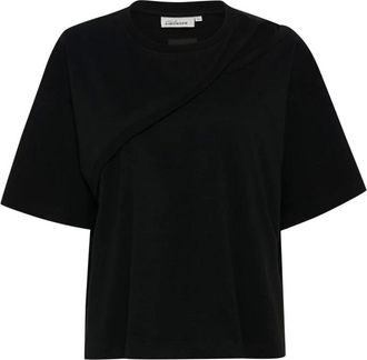 Karen by Simonsen Femme, Tops, Noir, Taille: 38 FR T-Chemises