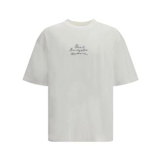 Axel Arigato Homme, Tops, Blanc, Taille: L T-shirt de sport en coton