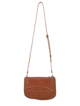 Diesel Womens Shoulder Bag 1dr Twin Multicolour Leather Cow
