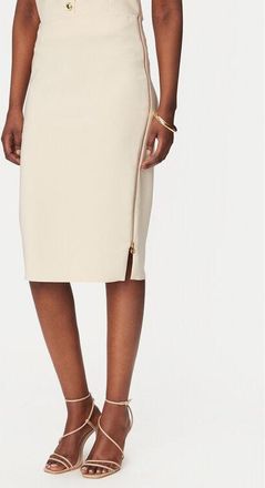 Rinascimento Rinascimento Bleistiftrock CFC0127985003 Beige Slim Fit