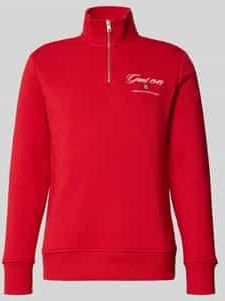 GANT Sweatshirt mit Stehkragen und Rei&szlig;verschluss