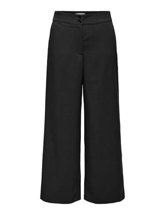 Jacqueline de Yong Jdydora Dora Hw Wide Pant TLR, Noir, (M) W x 32L Femmes