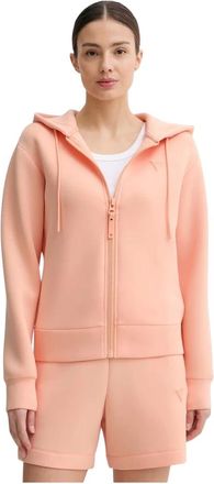 Guess Damen, Sweatshirts & Hoodies, Orange, LGr&ouml;&szlig;e