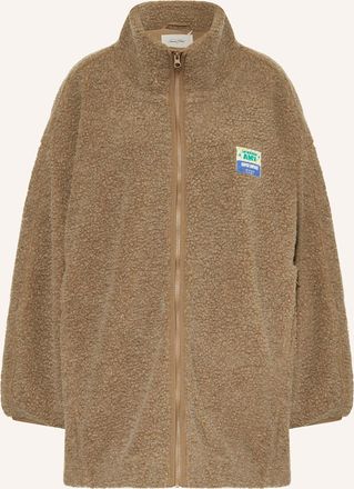 American Vintage American Vintage Teddyfell-Jacke Hoktown gruen