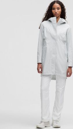 lululemon Rain Rebel Jacke f&uuml;r Frauen - Gr&ouml;&szlig;e 10 in Vapor
