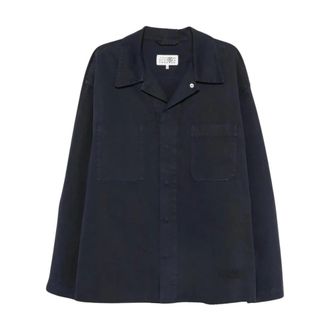 Maison Margiela Chemise Workwear Oversize - Homme - Vestes - Bleu - Taille: S