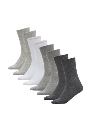 s.Oliver Socken S.OLIVER essentials, Herren, Gr. 43-46, wei&szlig; (wei&szlig; mix), Baumwollmischung, normal, Socken Socken, mit weichem Bund