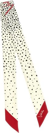 Valentino Garavani Femme, Accessoires, Multicolore, Taille: ONE Size Little Stars Starry Silk Bandeau Scarf