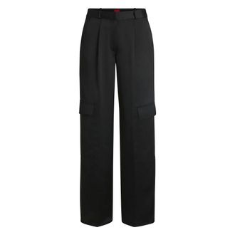 HUGO BOSS Damen, Hosen, Schwarzk, XSGr&ouml;&szlig;e