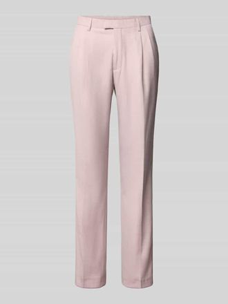 Mc Neal Straight Fit Anzughose mit B&uuml;gelfalten