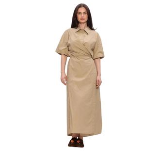 Second Female Rhye Kleid - - Dresses - Damen - Beige - M