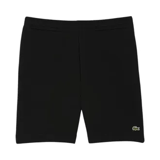 Lacoste Homme, Shorts, Noir, Taille: XL Shorts en Coton Coupe Droite