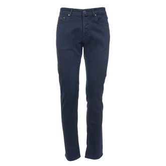Jacob Cohen Homme, Jeans, Bleu, Taille: W38 Jean Bard Slim Fit avec Logo Brod&eacute;