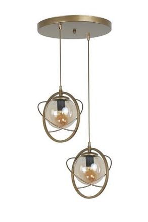 Opviq Elegant Antique Metal Chandelier, 30 cm Diameter, Adjustable Height 70 cm, E27 Max 40W, IP20 | Perfect for Living Room & Dining Spaces