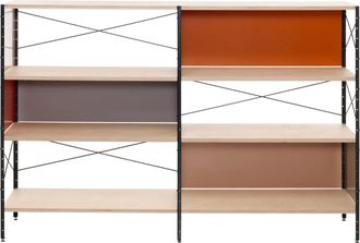 Vitra Biblioth&egrave;que ESU Shelf - 3 &eacute;tag&egrave;res - Charles & Ray Eames Vitra