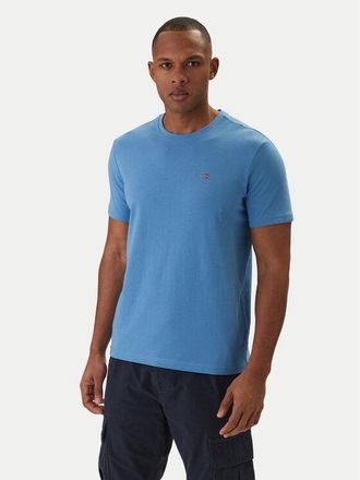 Napapijri T-Shirt Salis NP0A4H8D Blau Regular Fit
