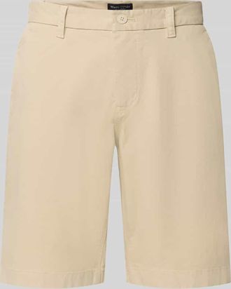 Marc O'Polo Regular Fit Chinoshorts aus Baumwoll-Mix