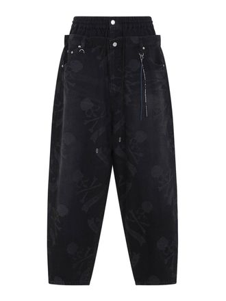 MASTERMIND WORLD Jean Bootcut - Noir