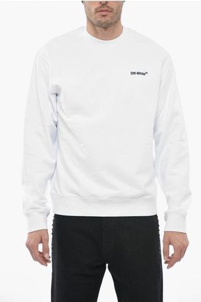 Off-white Crewneck Sweatshirt FOR ALL Brushed Cotton size Xxs