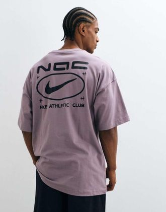 Nike NAC t-shirt oversize violet