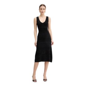 Ermanno Scervino Femme, Robes, Noir, Taille: 40 FR Robe Longue