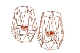 Echtwerk Bougeoir, Design g&eacute;om&eacute;trique, bougeoir votif pour Salon/Chambre &agrave; Coucher/Table &agrave; Manger