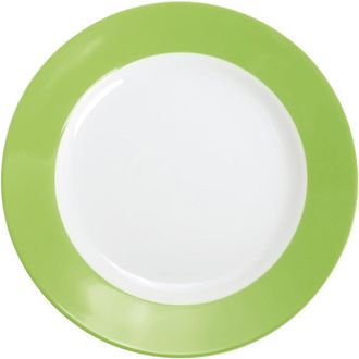Kahla Pronto Colore Fr&uuml;hst&uuml;cksteller 20,5 cm fresh lime|hellgr&uuml;ner Beilagenteller aus Porzellan