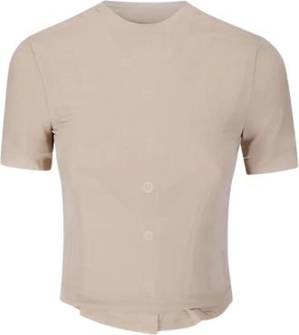 Maison Margiela Chemises - Femme - Blouses et Chemises - Beige - Taille: 38 FR