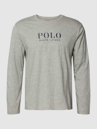 Ralph Lauren Longsleeve mit Label-Print Modell LIQUID