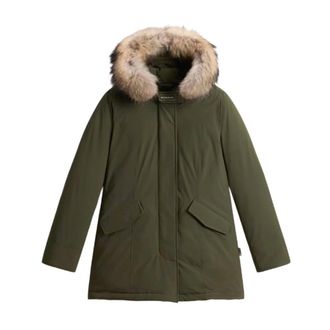 Woolrich Damen, Jacken, Gr&uuml;n, SGr&ouml;&szlig;e