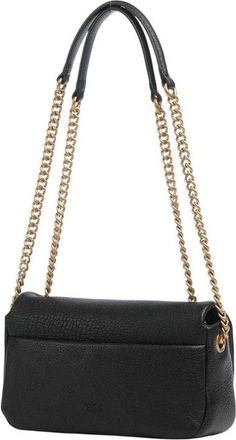 Pinko Leather Shoulder Bag - Black