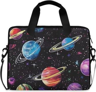 Alaza Sac pour ordinateur portable de 40,6 &agrave; 15,6 pouces, tour Eiffel, sac pour ordinateur portable, sac &agrave; bandouli&egrave;re pour femme, homme, &eacute;tudiant, travail,