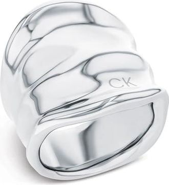 Calvin Klein Bague pour Femme en Acier inoxidable - 35000645D