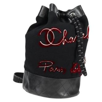Chanel Pre-owned Wolle chanel-taschen - - Pre-owned - Damen - Schwarzk - ONE SIZE